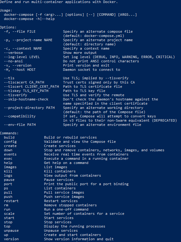 “docker Compose”和“docker Compose”之间的区别 一点教程